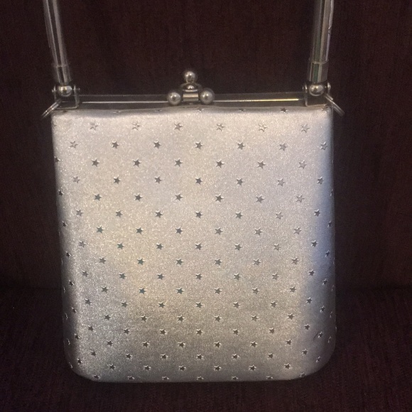 Versace | Bags | Vintage G Versace Silver Star Handbag New Never Used ...